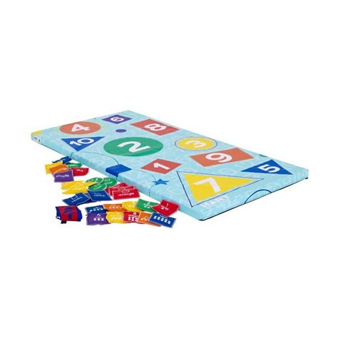 Numbers Shapes And Colours Mat And Bean Bags Combo Edu 21 Educational