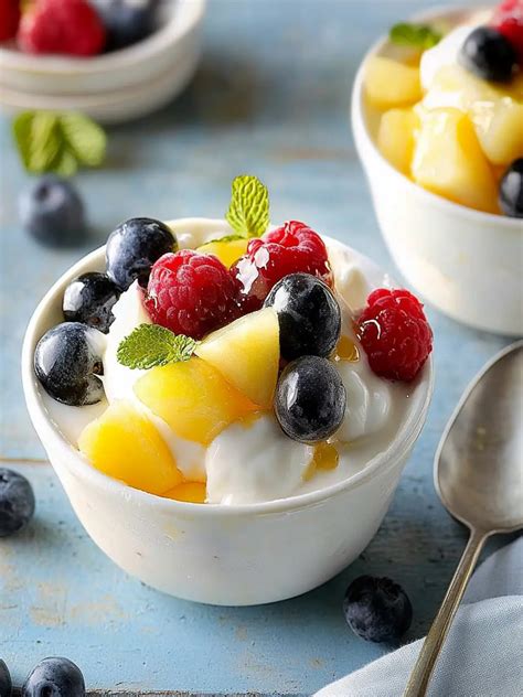 Yogurt And Honey Fruit Cups Your Quick Healthy Breakfast Boost