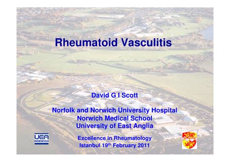 Pdf Rheumatoid Vasculitis