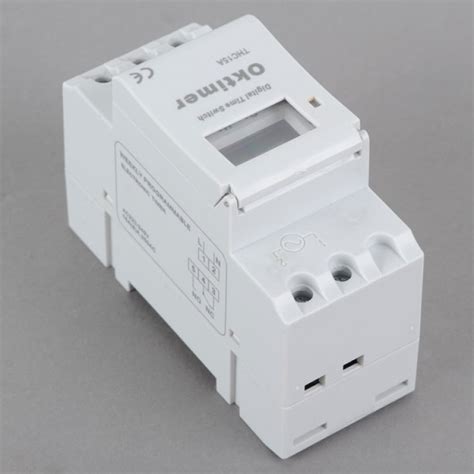 THC A Digital LCD Weekly Programmable Timer AC V Time Relay Switch Free Shipping