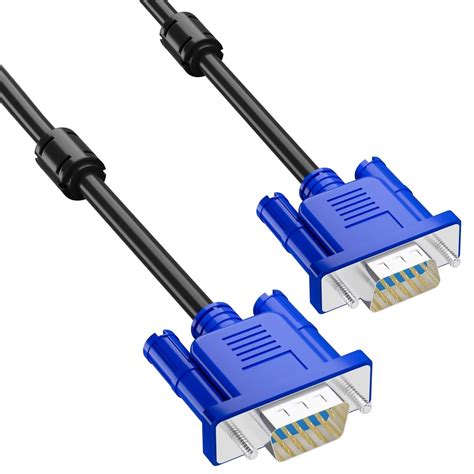 Hyangqu 5ft60in Vga Cables Vga To Vga Monitor Cable Male To Male Vga