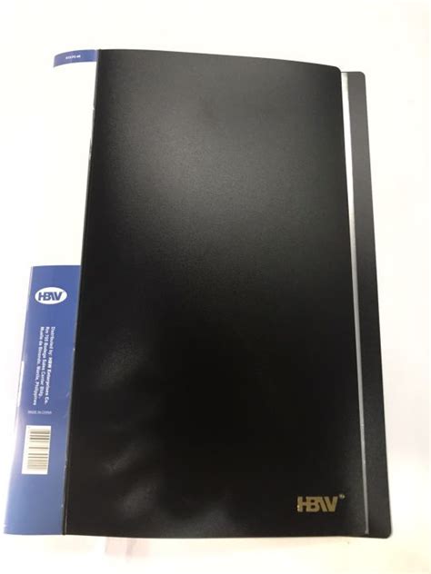Hbw Fixed Clearbook Long 40 Pockets Lazada Ph