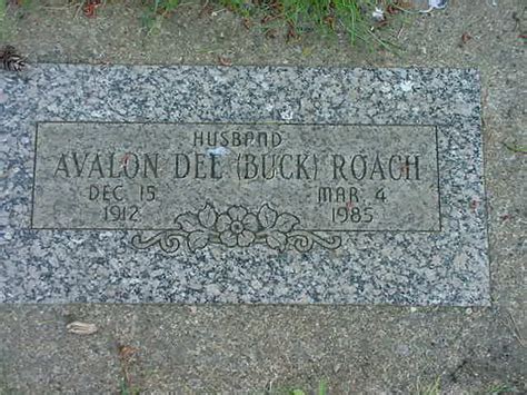 Avalon Dee Buck Roach 1912 1985 Find A Grave Memorial