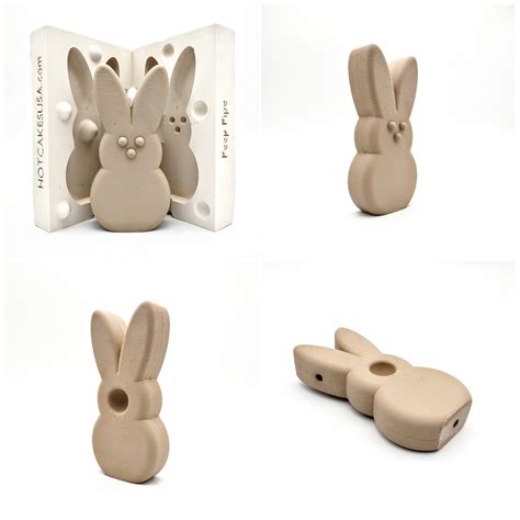 Peep Pipe Mold Ceramic Slip Casting Plaster Molds Hotcakesusa
