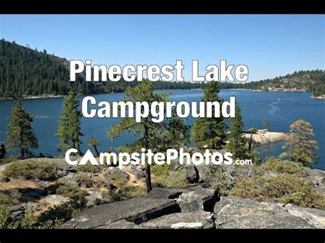 Pinecrest Lake Campground Stanislaus National Forest California Youtube