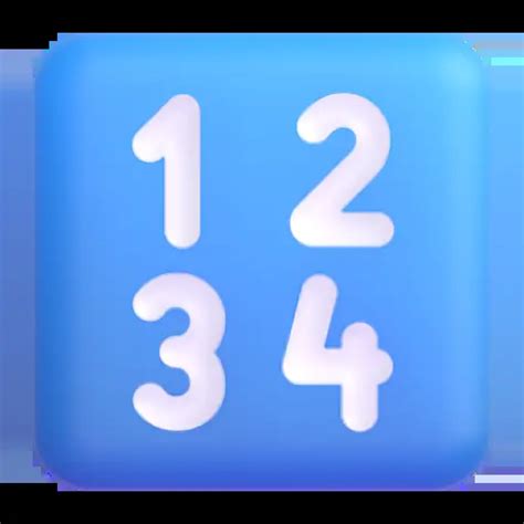 🔢 Input Numbers Emoji Meaning Copy And Paste Emoticon ‿ Symbl