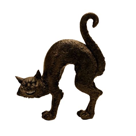Ivy Bronx Light Up Black Cat Glow Eyes Spooky Led Halloween Party Decor