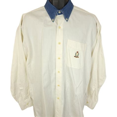 Chaps Ralph Lauren Denim Shirt Vintage 90s Depop