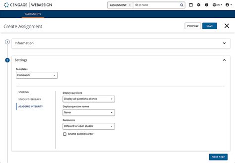 Webassign Instructor Experience