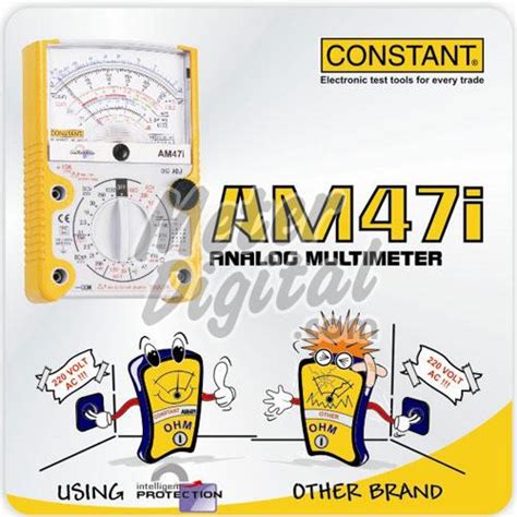 Cara Membaca Multimeter Analog Meter Digital