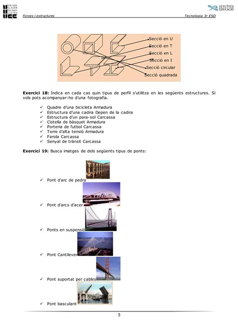 Tema Forces I Estructures Exercicis PDF