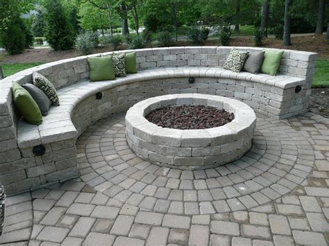 Diy Fire Pit Bench Seating Best Idea Diy