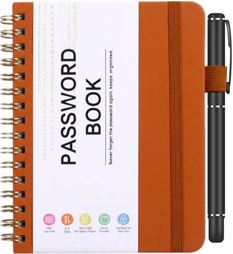 Password Book With Alphabetical Tabs Portable Record Books Address