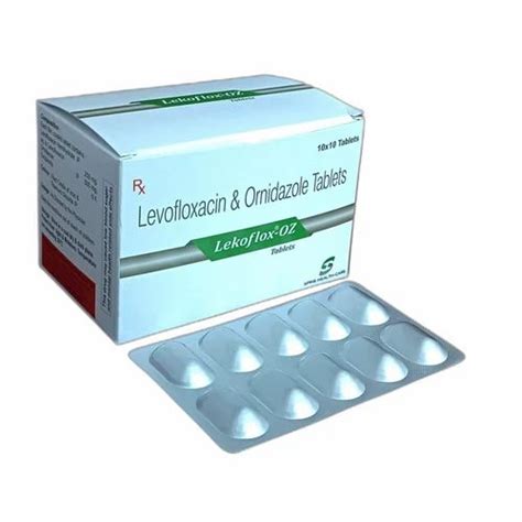 Levofloxacin 250 Mg Ornidazole 500 Mg Tablet At Rs 1150box Levoflox