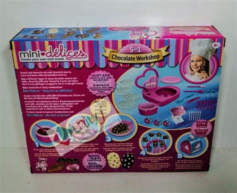 Mini Delices Create Your Own Chocolate Treats And Lollies 5 In 1 Workshop