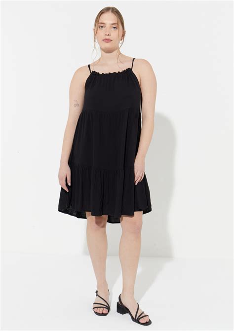 Vestido Con Escote Fruncido Le Utthe