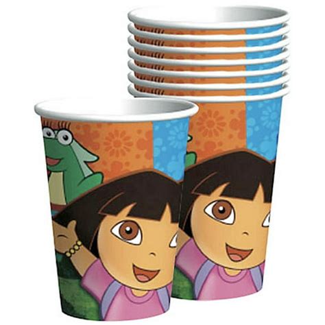 Dora The Explorer Party 9oz Paper Cups 8ct