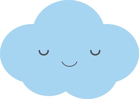 Cute Cloud Cartoon Illustration 36392153 Png