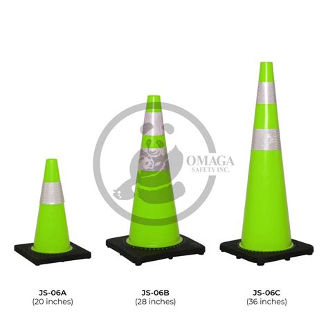 Js 04 Rubber Cone 23kg Orange Base Omaga Safety