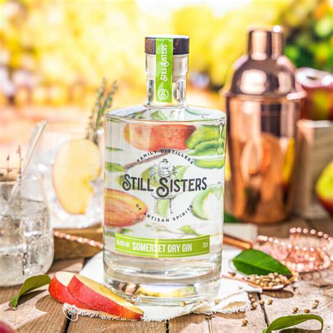 Still Sisters Somerset Cider Apple Gin 70cl 40 Abv Only £35 95