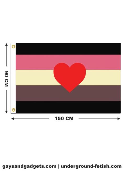 Fat Fetish Pride Flag Printed 90 X 150 Cm Gays And Gadgets Amsterdam