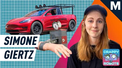 Simone Giertz Used To Make Useless Inventions Then She Beat Tesla To The Cybertuck Mashable