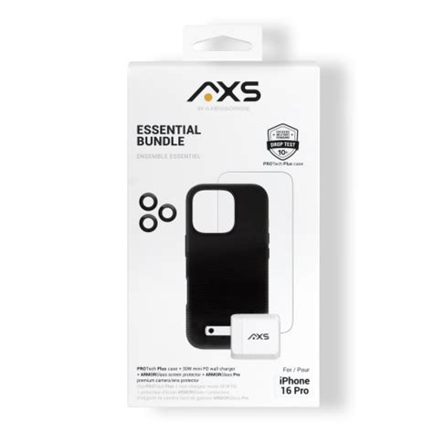 Axs Essential Bundle Protech Plus Case Screen Protectors And 30w