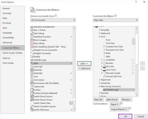 خط کشیدن روی متن در اکسل روش استفاده از ویژگی Strikethrough اکسل
