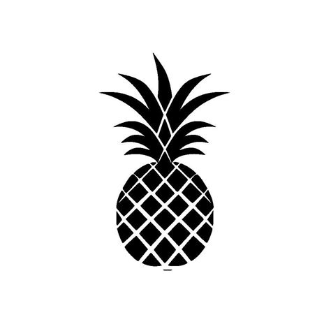 Free Pineapple Vector Svg K40 Laser Cutter