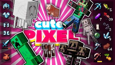 Cute Pixel Texture Pack In Minecraft Marketplace Minecraft