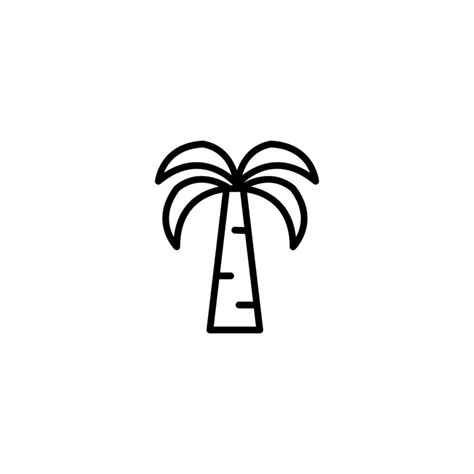 Tree Icon With Outline Style 20592797 Vector Art At Vecteezy