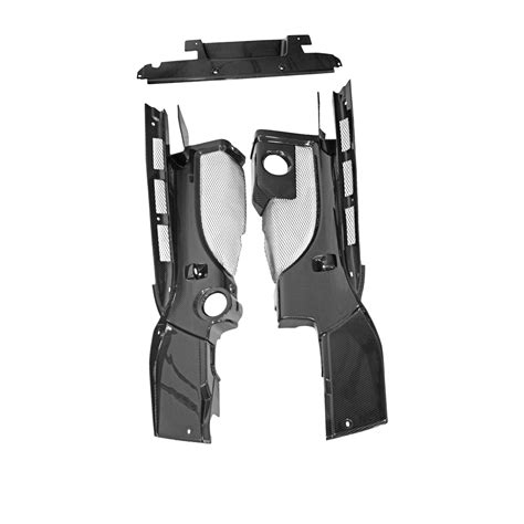 Exotic Car Gear Carbon 3 Piece Engine Bay Panels For Type 42 Audi R8 [ecg Aud R8eb3]