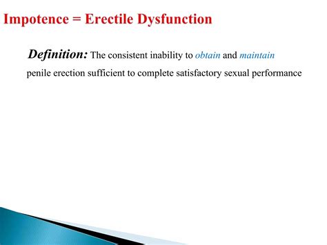 Management Of Male Impotency Pptx