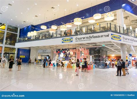 Front Shop Of Ikea Bangna Brnach In Mega Bangna Editorial Image Image