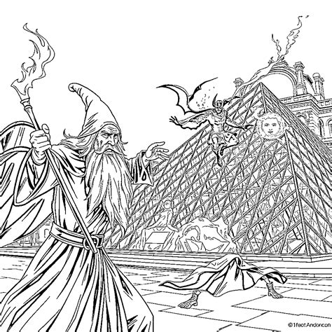 Best Gandalf Coloring Pages Free Printable Pdf