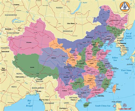China Map Provinces Names In English Edigital Agency