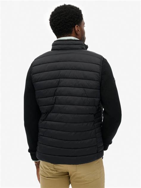 Superdry Fuji Lite Padded Gilet Black
