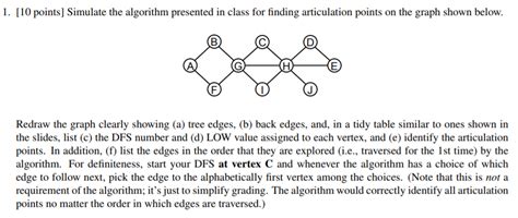1 10 Points Simulate The Algorithm Presented In