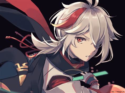 Kaedehara Kazuha Personagem Anemo Genshin Impact Anime Video 4k