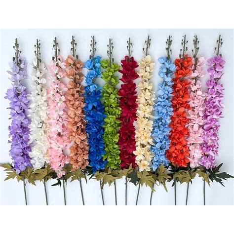 Super Long 12m Bunga Harum Sundal Malam Hiasan Pelamin Matthiola Flower Wedding Home Decoration