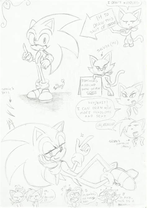 Sonic Practise By Sweetsilvy On Deviantart