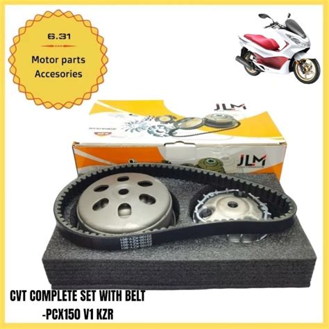 Jlm Honda Pcx150 V1 Kzr Pcx Cvt Transmission System Set Pulley Complete Set Drive Face Movable