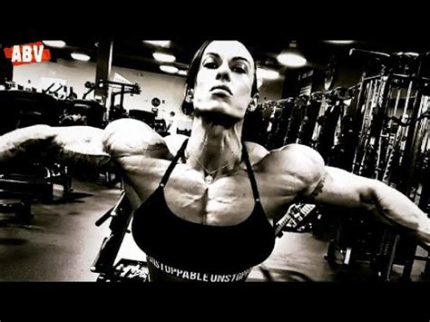 Female Bodybuilder Laura Fbb Muscle Gym Workout Motivation Youtube