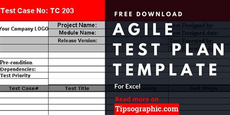 Test Case Template For Agile