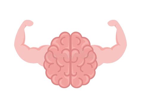 Strong Mind Muscle Stock Illustration Illustration Of Determination