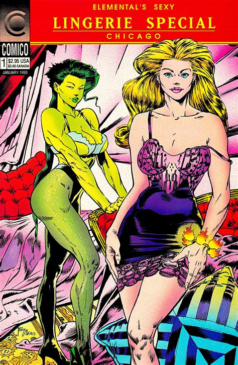 Elementals Sexy Lingerie Special Vol 1 1 Comic Book Network Wiki Fandom