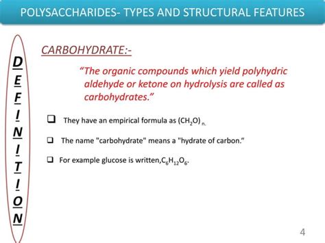 Polysaccharides Types And Structural Features Pptx