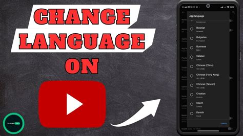 How To Change Language On Youtube Youtube
