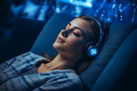 Premium Photo Tablet With A Sleep Tracking Or Relaxation App