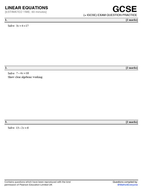 2 Linear Equations 1 Pdf